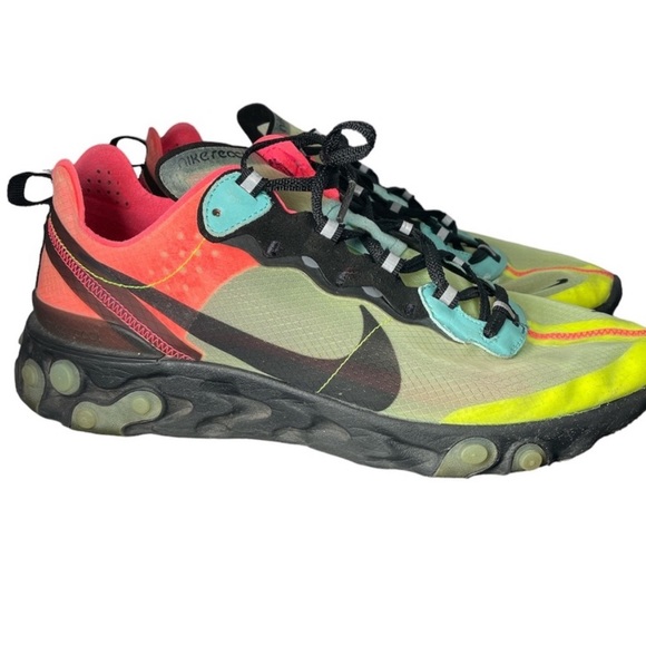 Nike | Shoes | Nike React Element 87 Hyper Fusionracer Pink | Poshmark